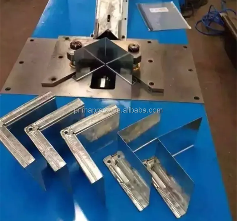 Square Duct Tdf Flange Corner Installation Machine,Tdc Flange Corner ...