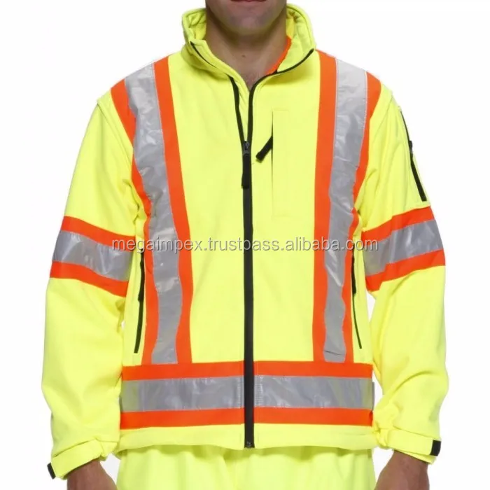 3m Reflective High Visibility Green Safety Jacket Cheapest Price Blank ...