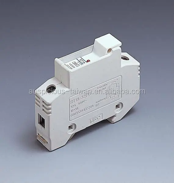 10*38mml 32a 600vac Din Rail Type Fuse Holder (fsr-32n) - Buy Fuse Base ...