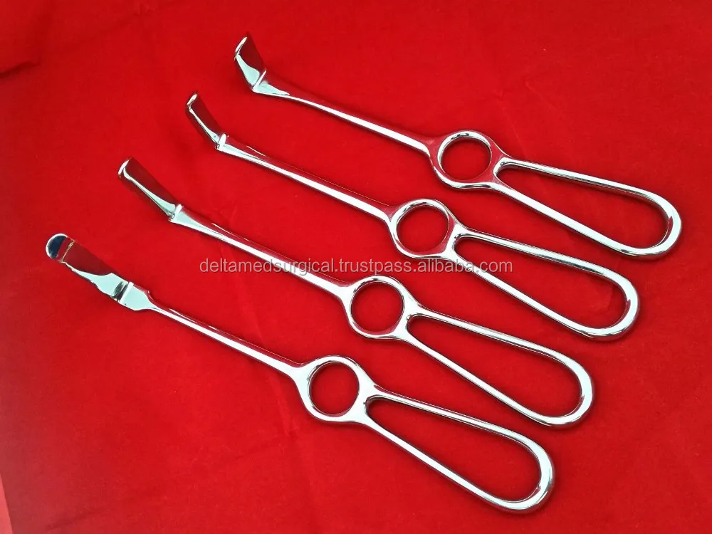 Langenbeck Retractors Set Of 4 Pieces Assorted Sizes Surgical ...