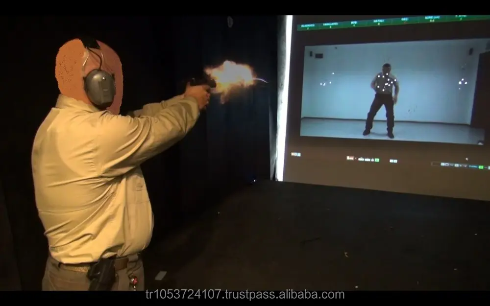 2016 Indoor Shooting Simulator (real Weapon,Weapon Recoil,Sounds And ...