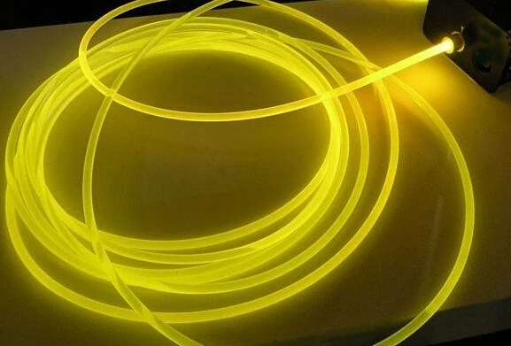 Translucent Side Light Fiber Optic,Side Light Plastic Optical Fiber For ...