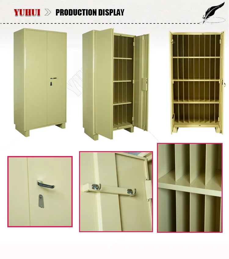 Beige Coating 32 Box File Cabinet,Steel Almirah For Office Indian ...