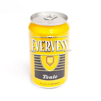 Evervess Tonic Water/ Carbonated Drinks/ Wholesale Soft Drinks/ Canned ...