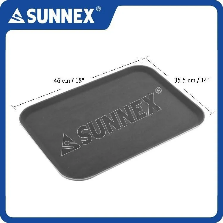 Sunnex Factory Price Black Fibreglass 35.5x46cm Rectangular Tray - Buy ...