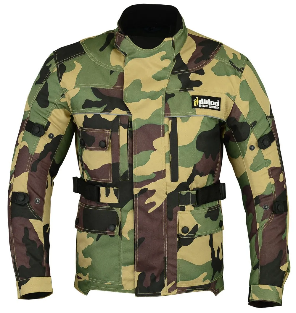 Camouflage Motorcycle Textile Armour Jacket - Buy Textile Winter ...