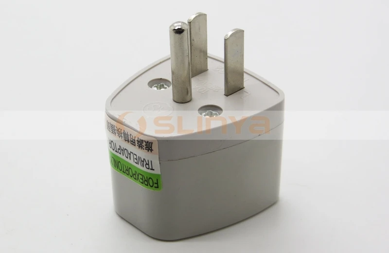 Universal Travel Power Plug To Usa Ac Plug Adapter ( 3-pin ) Electrical ...