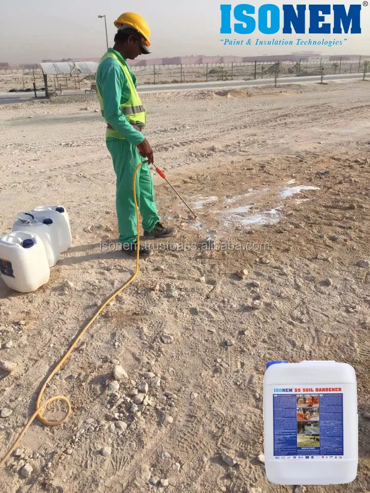 Isonem Ss Liquid Soil Stabilizer,Eco Friendly Hardener Densifier Dust ...