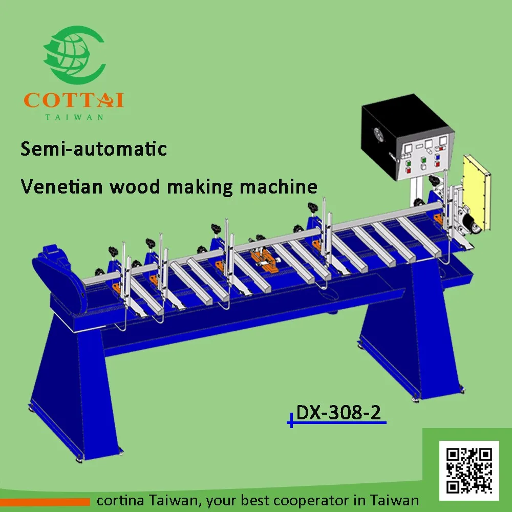 Semi-automatic Wood And Faux Wood Venetian Blinds Slat Punching Blind ...