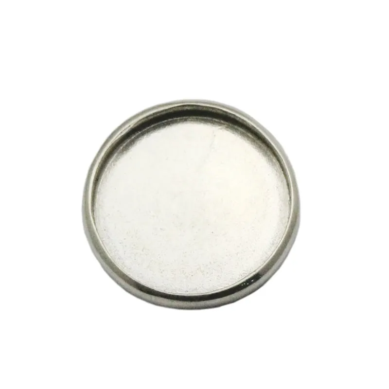 Beadsnice Silver Base Silver Round Cabochon Setting Gemstone Cabochons ...
