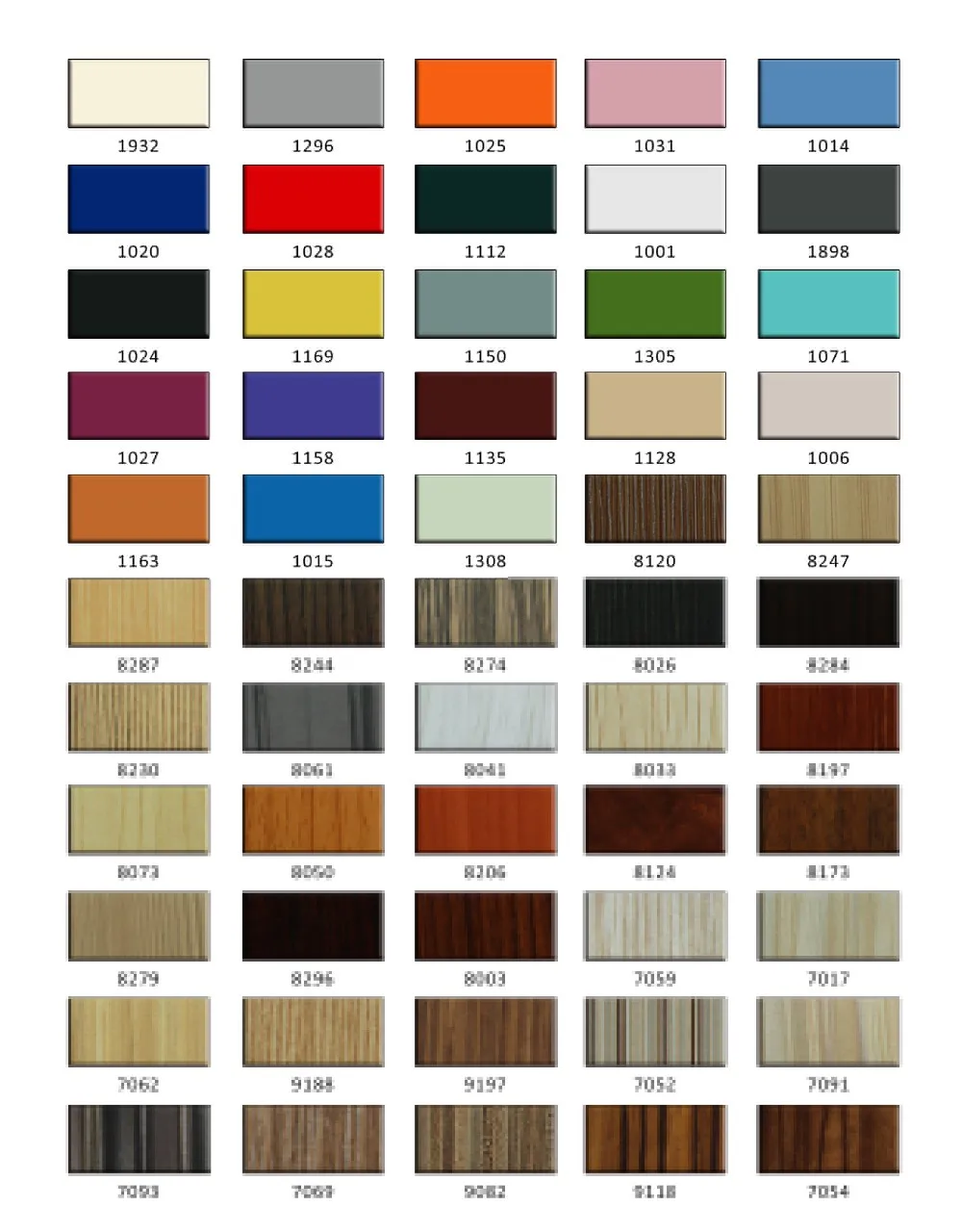 Formica Color Chart Formica Color Chart