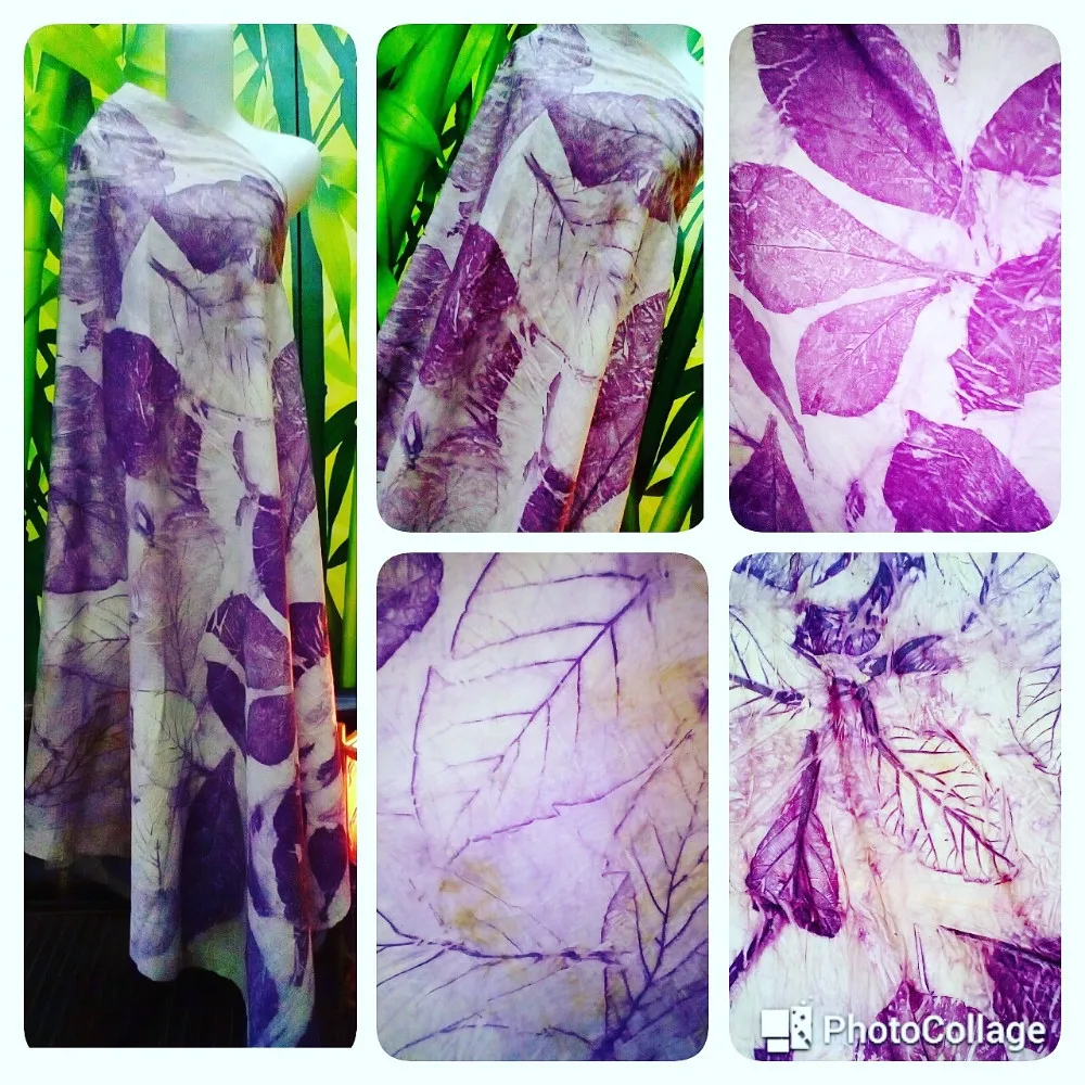 Ecoprint Textile - Buy Natural Ecoprint Textile,Ecoprint Textile ...