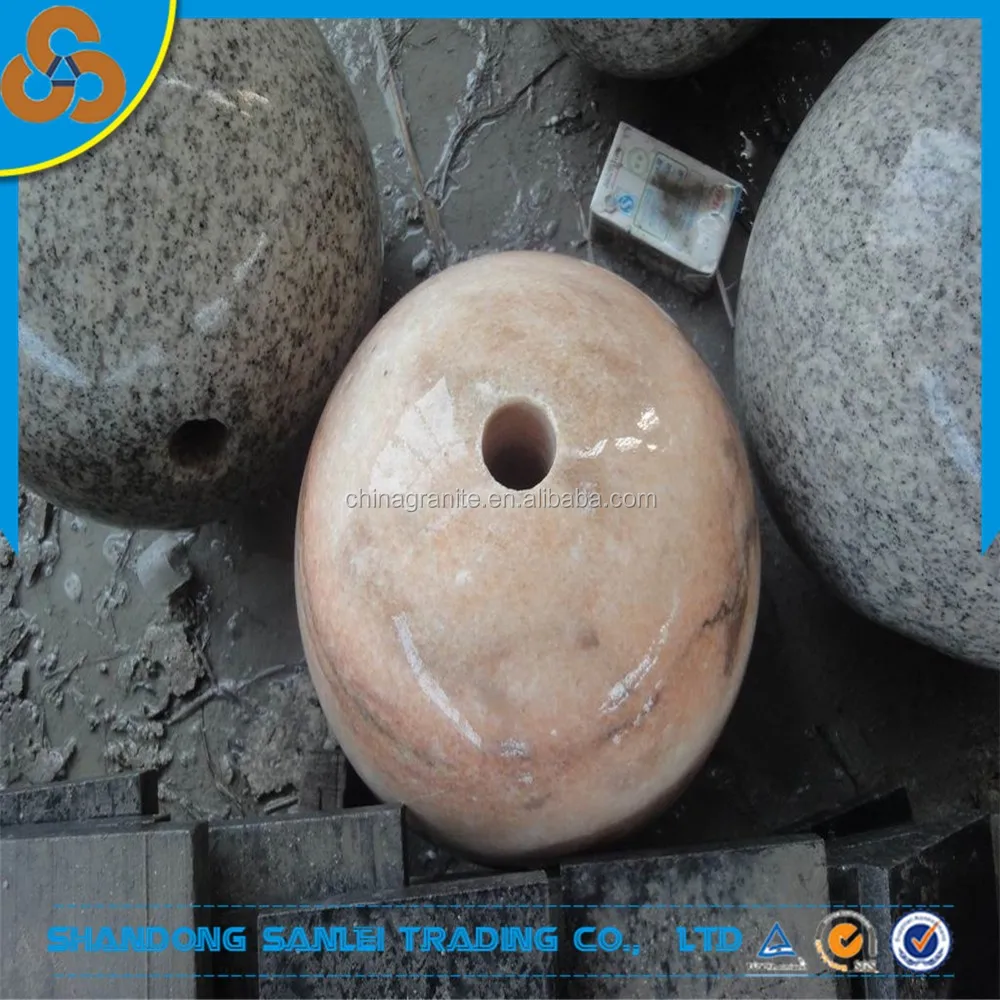 Garden Decoration Natural Stone Granite Sphere Ball Water Fountains ...