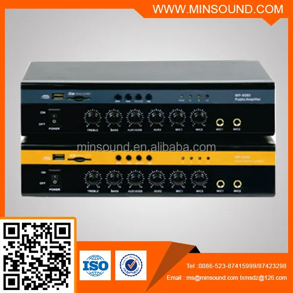 Mp-8080 80w Pa Amplifier - Buy Pa Amplifier,80w Pa Amplifier,80w ...