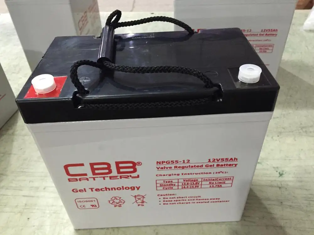 High Performance Energy Storage Battery 55ah 12v Gel Battery For Ups ...
