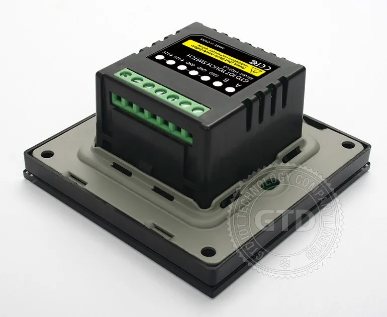 3 Way Touch Switch Rs485 Modbus Protocol Smart Hotel Room Control ...