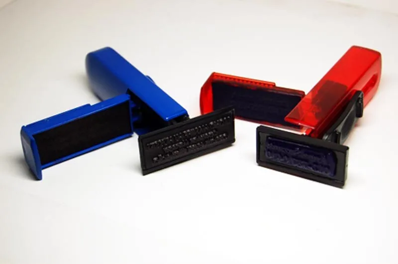 CGS Self-Inking Pocket Stamp - Portable & Stable Marking