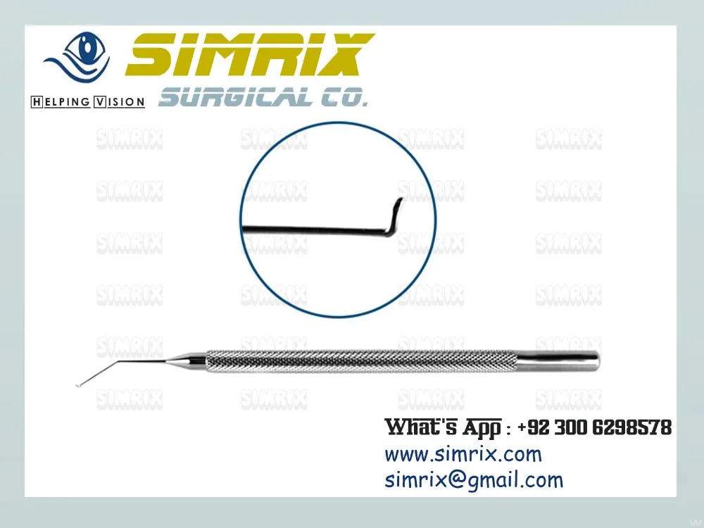 Lieberman,Microfinger Nucleus Manipulator,C Shaped,Left & Right,115mm ...