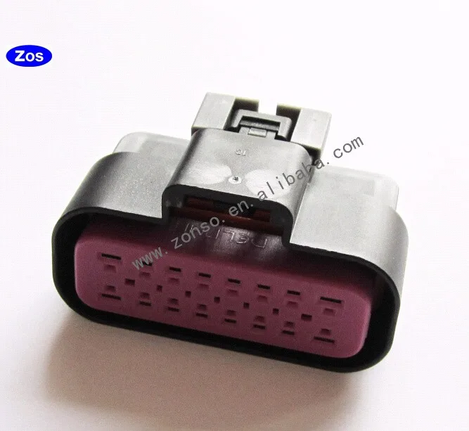 16pin delphi female pa66 gf30 auto sealed connector, View 16pin female ...