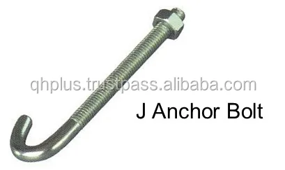 High Quality J Anchor Bolts - Wide Range From M16 To M48 - Buy Anchor ...