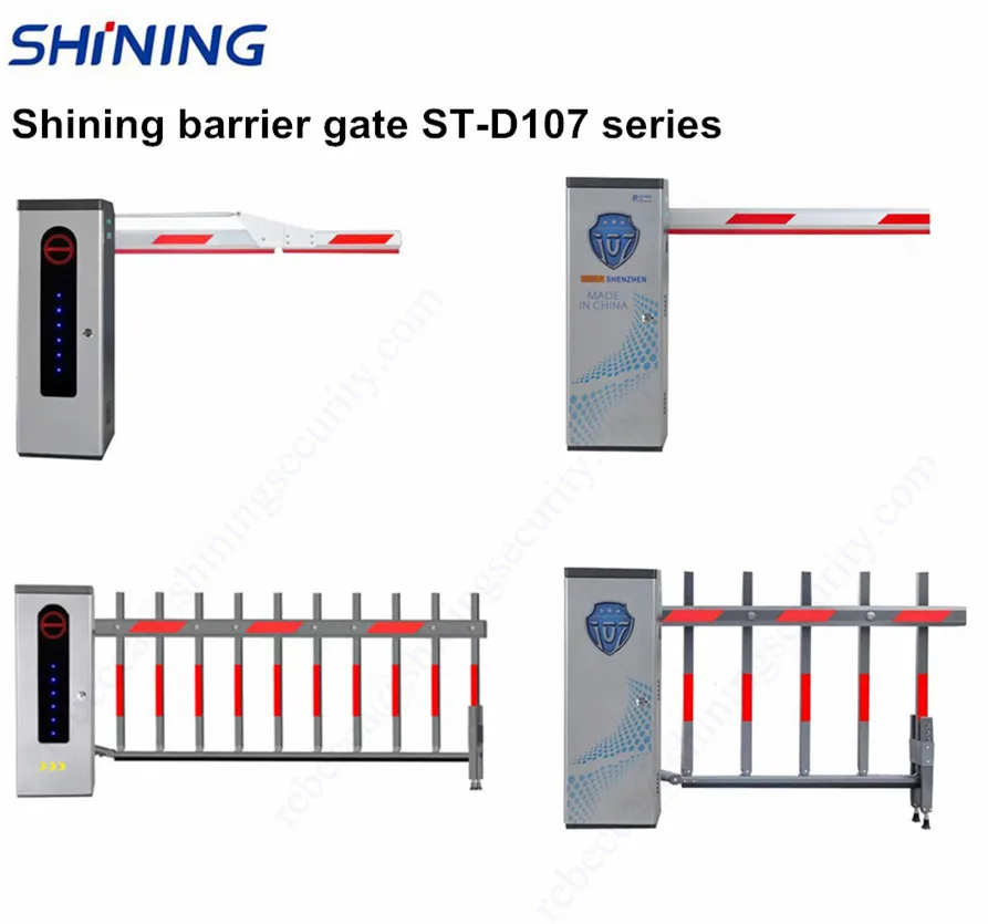 6 Meters Boom Barrier,Led Light Optional Barrier Gates - Buy 6 Meters ...