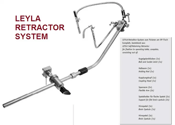 Retractor System Leyla Retractor System Leyla Brain Retractor System ...