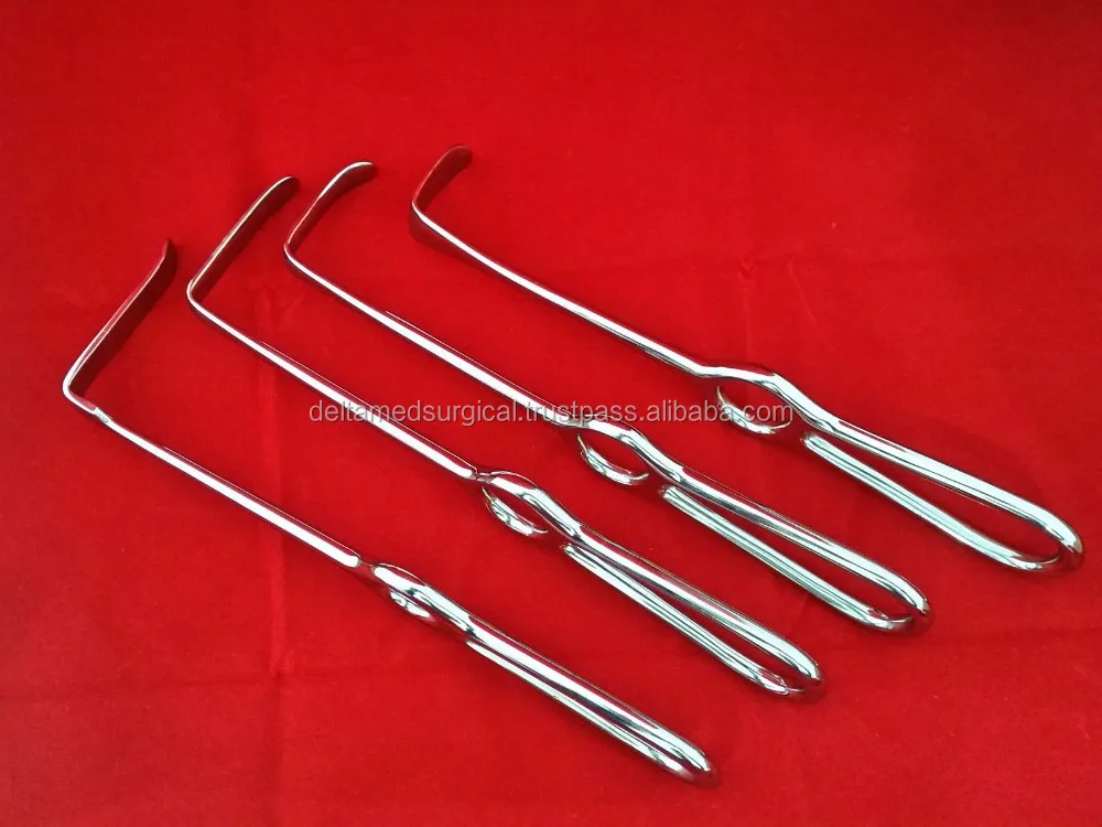 Langenbeck Retractors Set Of 4 Pieces Assorted Sizes Surgical ...