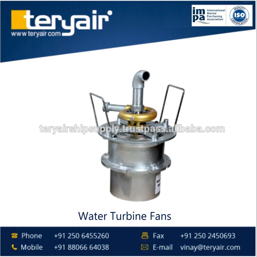 Water Driven Turbine Fans With Long Lasting Quality Features - Buy ...