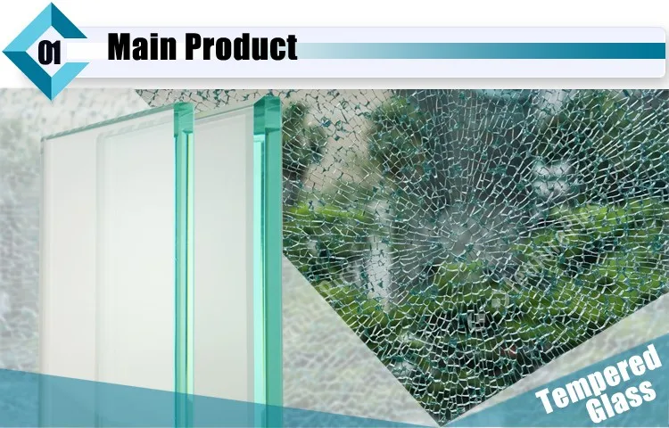 Chinese Clear & Tinted 4mm 5mm 6mm 8mm 10mm 12mm 15mm 19mm Tempered ...