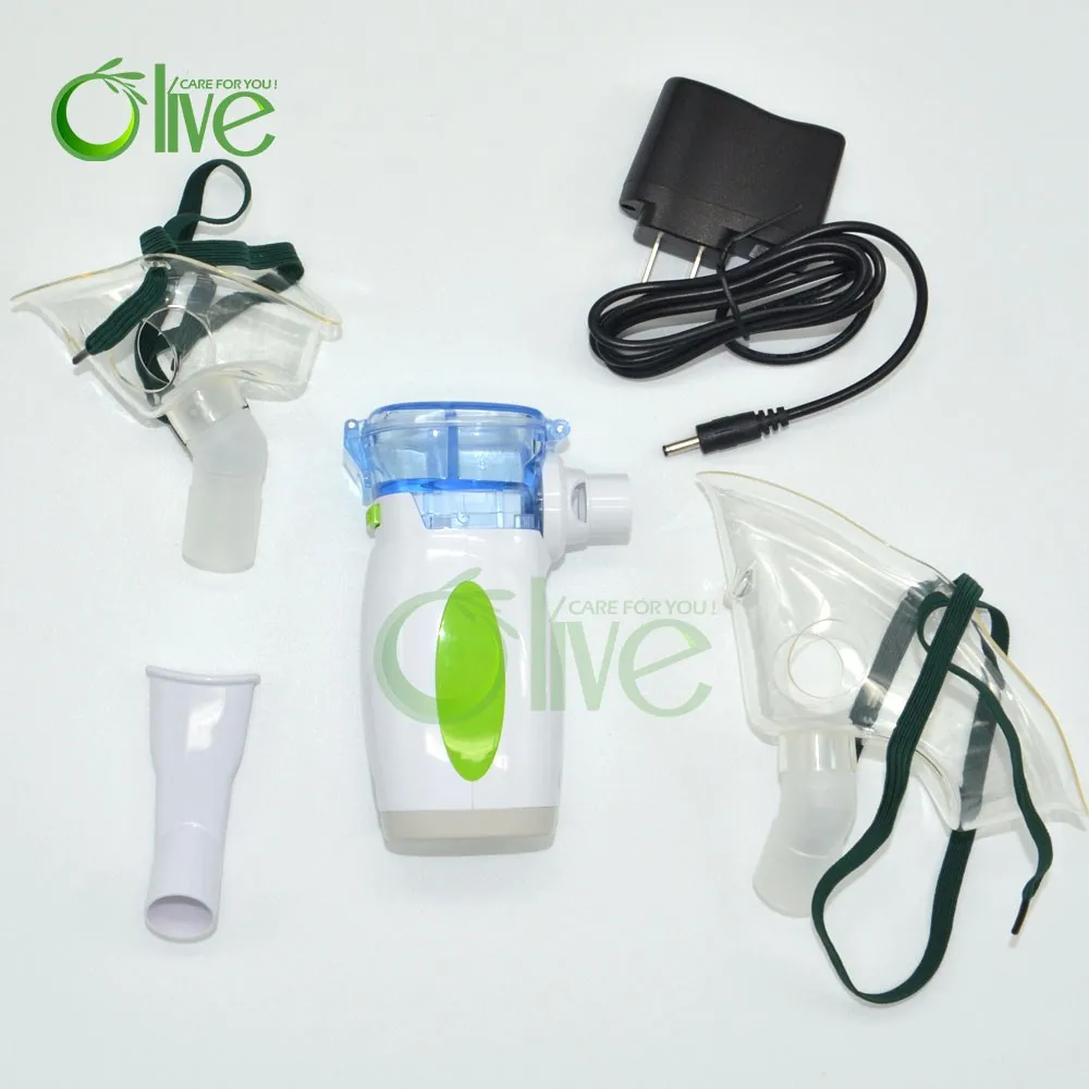 Olive Mesh Nebulizer Olv-n01with Masks And Battery - Buy Olive Mesh ...