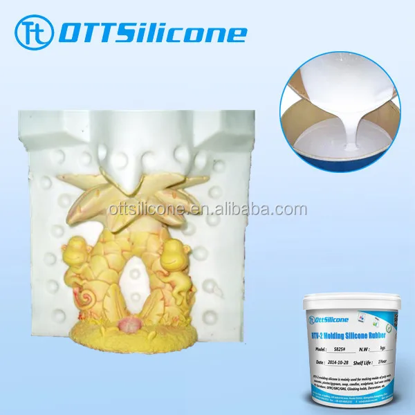 Two Components Silicone For Resin Art Craft Mold - Buy Rtv Liquid ...