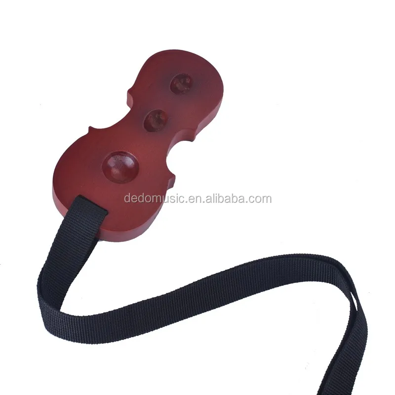 Cello Or Bass Rock Stop End Pin Rest Stand Holder,Wood / Red Wood Non ...