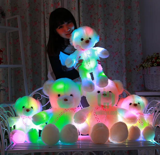 Hi Ce Wholesale Custom Giant Led Light Up Teddy Bear Plush Toy For Sale ...