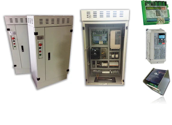 Schneider Lift Controller Cabinet Machine Roomless For Elevator 11kw ...