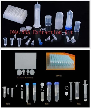 Plasmid Dna Extraction Rna Purification Kit Silica Membrane Spin Column ...