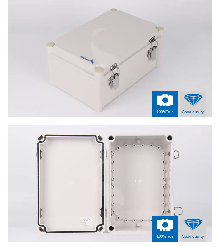 Saip/saipwell Ip67 Plástico Impermeable Caja De Conexiones Eléctricas ...