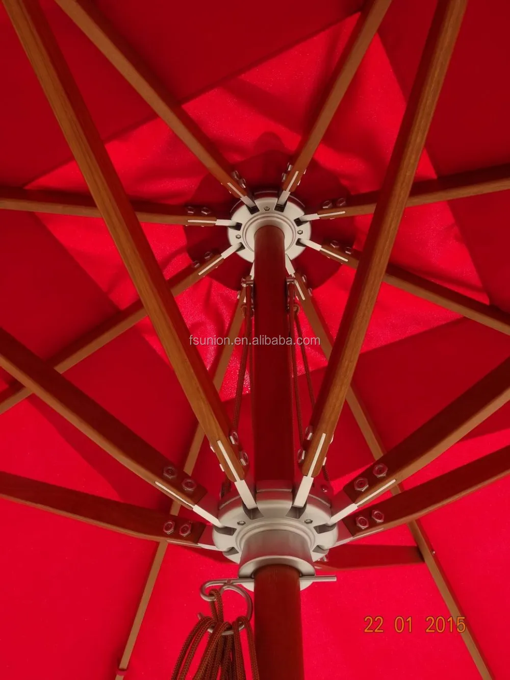 Luxury Wooden Garden Parasol - Buy Luxury Wooden Garden Parasol,Wood ...