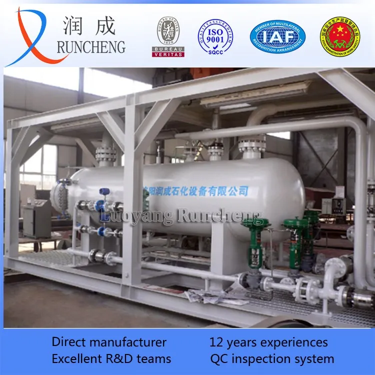 Petroleum 2 Phase Test Separator Triphase Separator Oil And Gas Water ...