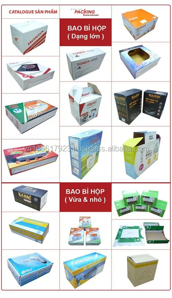 Vietnam Paper Packaging Box For Airtight Food Container - Buy Paper Box ...