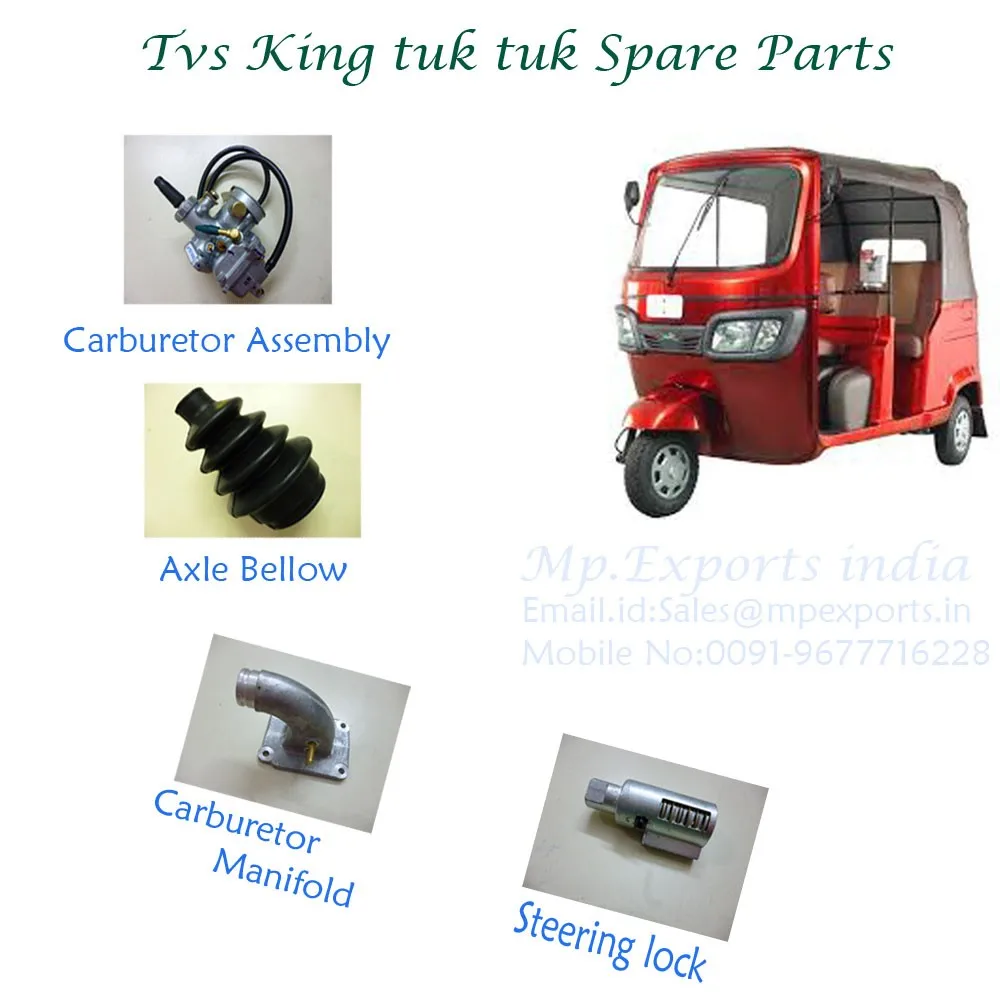Tuk Tuk Spare Parts Tvs King - Buy Exporters Of Vehicle Tuk Tuk Parts ...