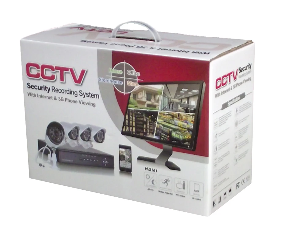 ENSTER 4CH POE CCTV Kit - Secure Your Space Efficiently
