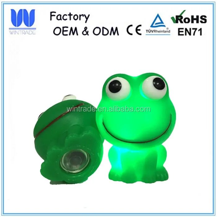 Rubber Plastic Frog Eye Pop Out Led Squeeze Plastic Animal Toy - Buy ...