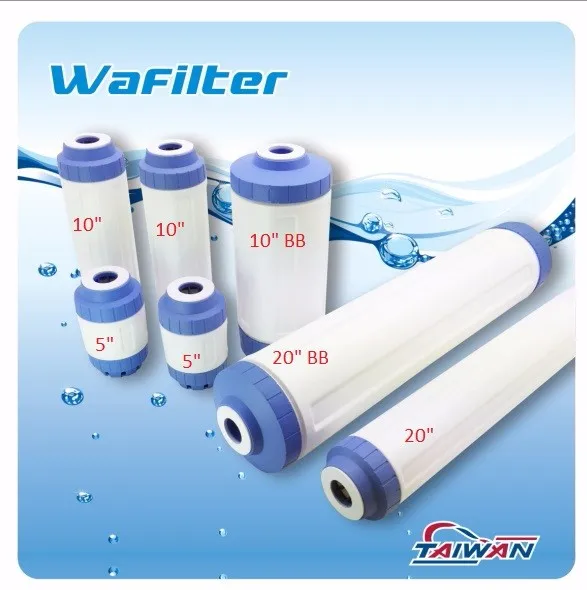 Empty Canister Refillable Filter Cartridge for Water Softener
