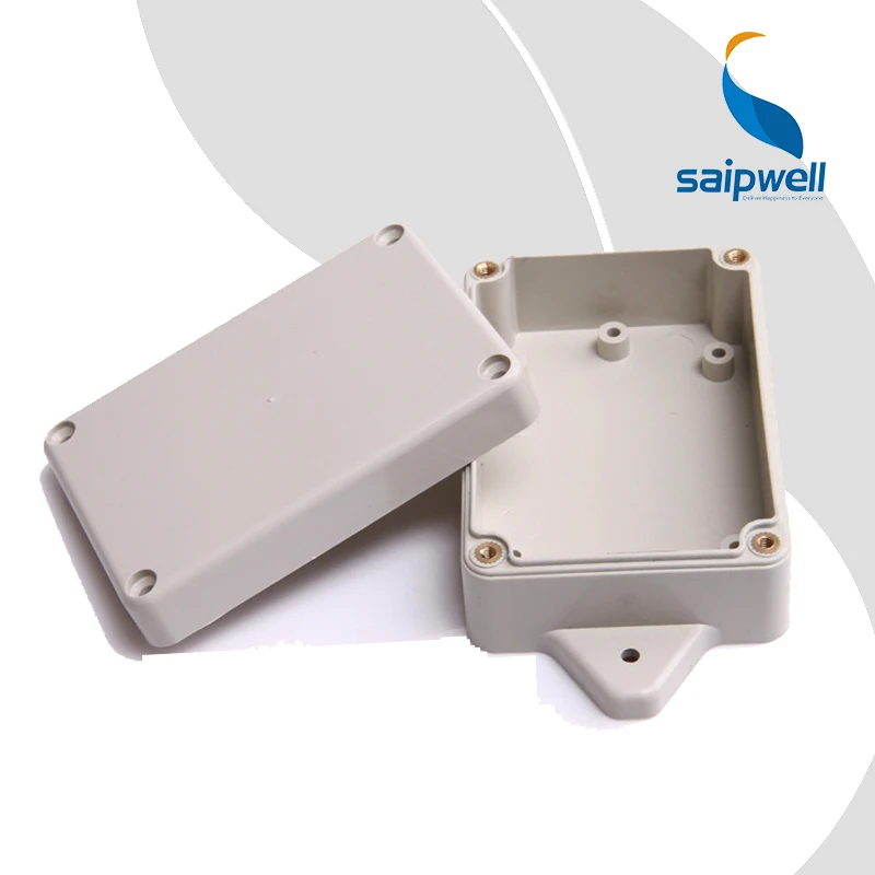 Saip/saipwell Sp-f4-1 Waterproof Enclosure Box With Ear Cable Gland ...