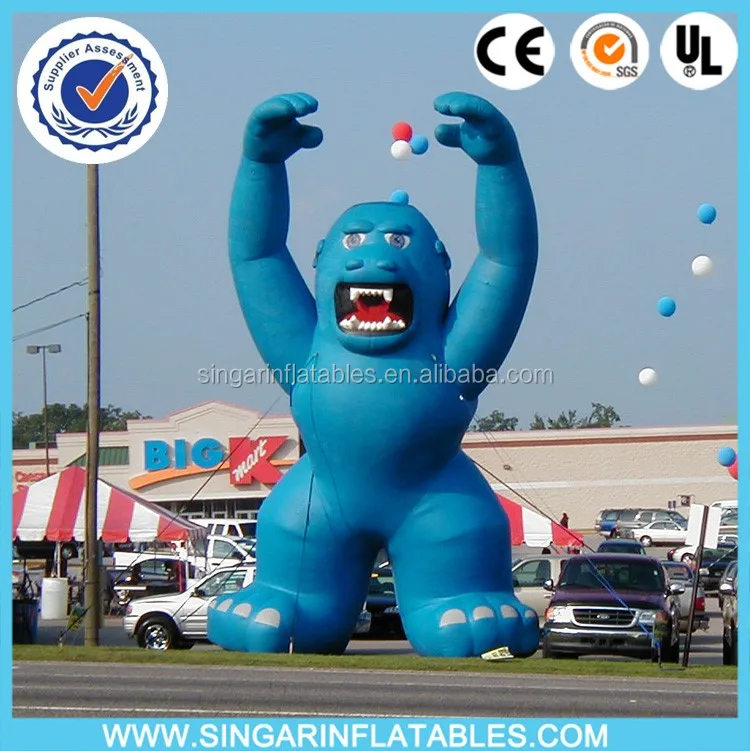 Giant Inflatable Gorilla On Building,Air Characters Inflatables - Buy ...