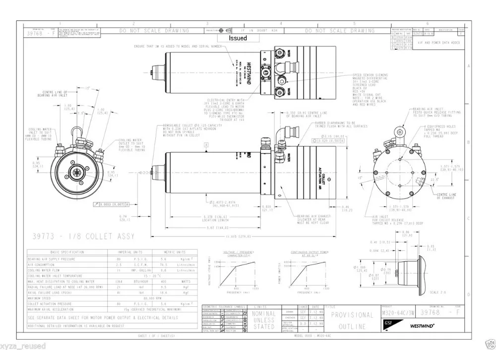 Used Spindle Westwind M320-64 With Good Condition - Buy Used Cnc Tool ...