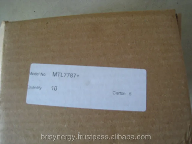 Barrera MTL ZENER MTL7787+ para sistemas de control de acceso