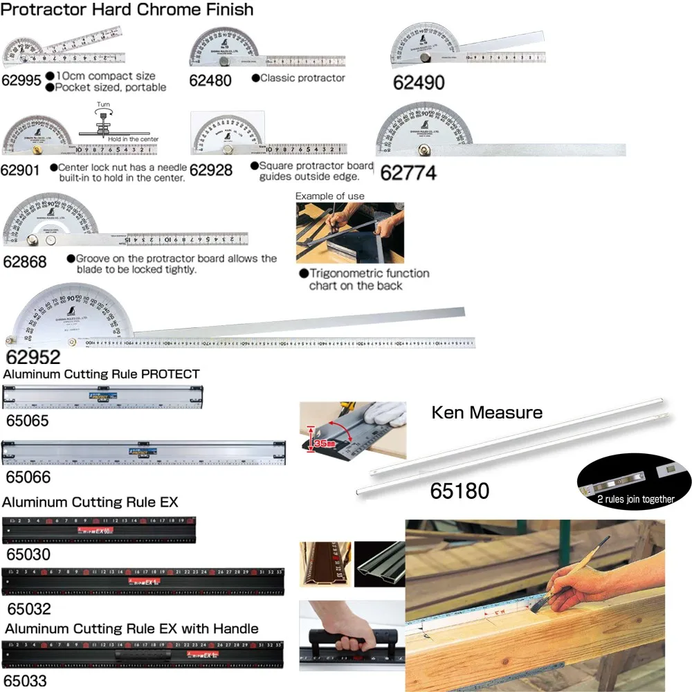 Precise Measuring Tools & Rules For Construction Use. Manufactured By ...