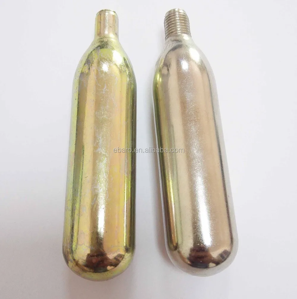 16 Gram Unthreaded Co2 Cartridges Food Grade - Buy 16g Co2 Canister,16g ...