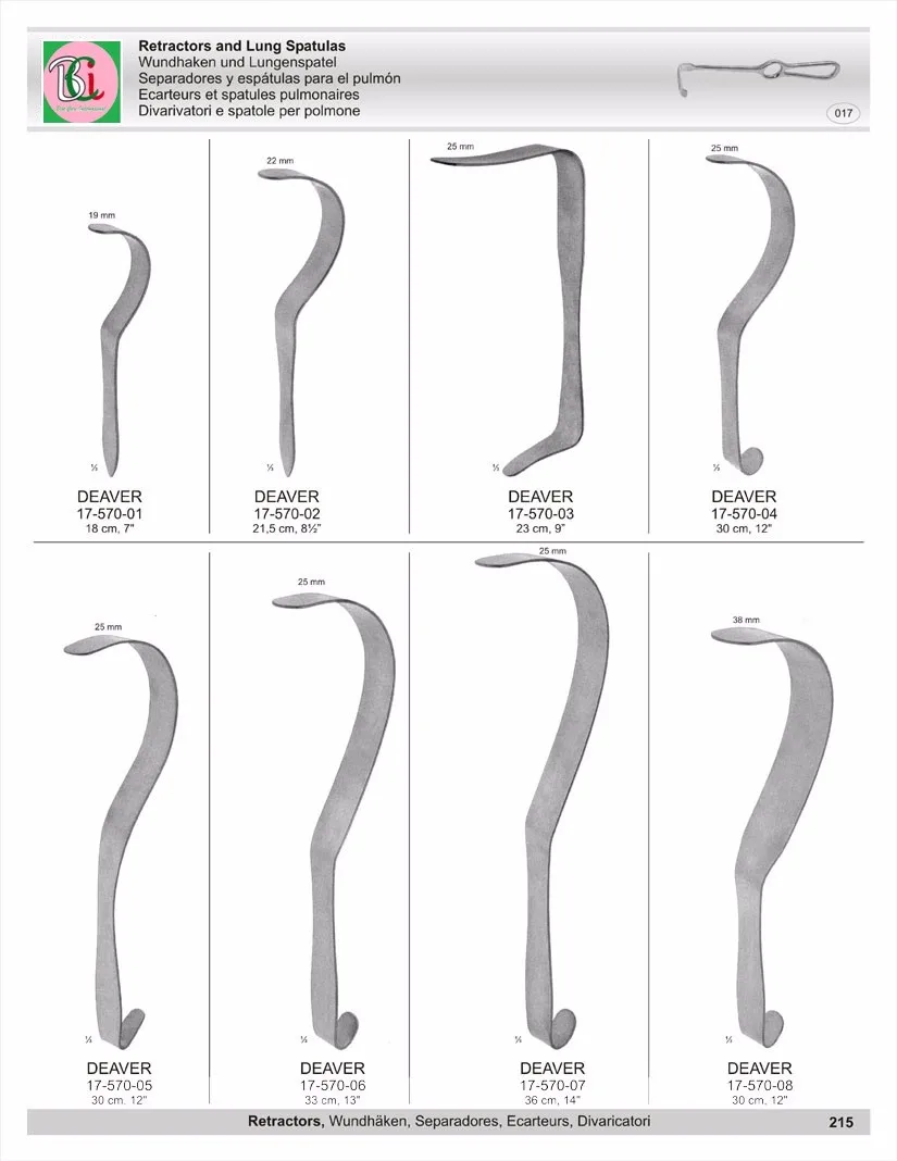 Kirschner Abdominal Retractors & Standard Abdominal Retractors - Buy ...